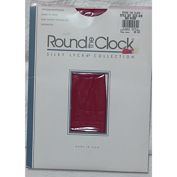 Round the Clock | Accessories | Vintage Round The Clock Classic Sheer ...